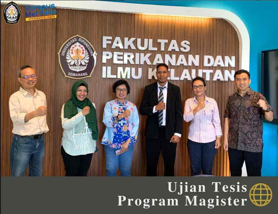 Ujian Tesis Program Studi Magister Manajemen Sumber Daya Perairan an ...
