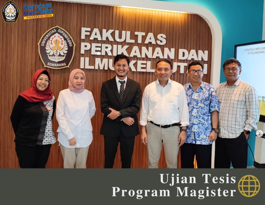Ujian Tesis Program Studi Magister Manajemen Sumber Daya Perairan an ...
