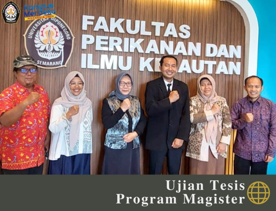 Ujian Tesis Program Studi Magister Manajemen Sumber Daya Perairan an ...