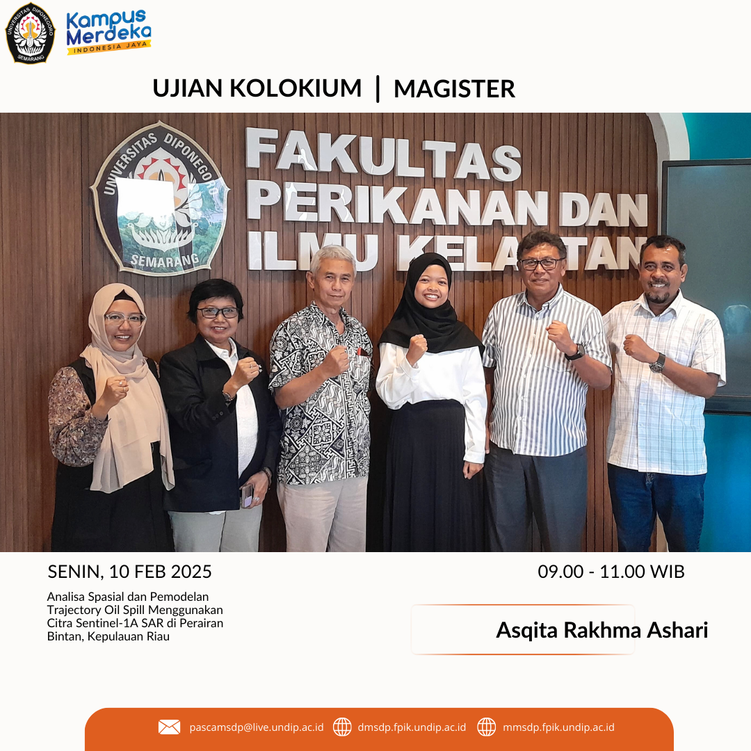 Ujian Tesis Program Studi Magister Manajemen Sumber Daya Perairan an ...